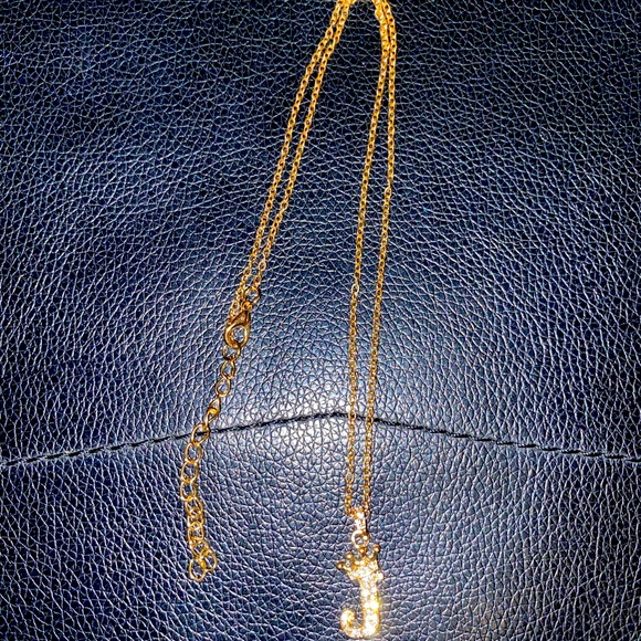 Jewelry | Letter J Crown Chain | Poshmark